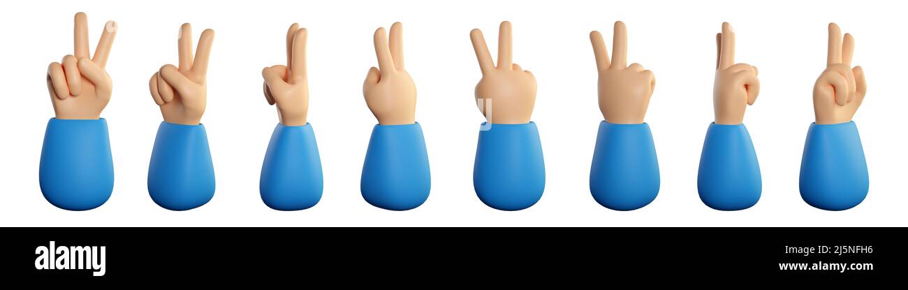 Peace sign human hand gesture. Love, peace, v or victory concept from ...