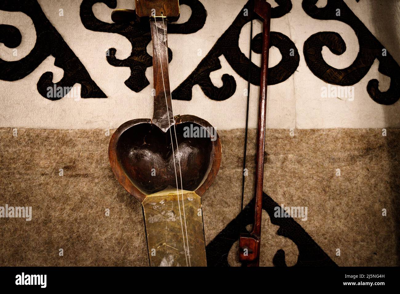 Kazakh national musical instruments hi-res stock photography and images ...