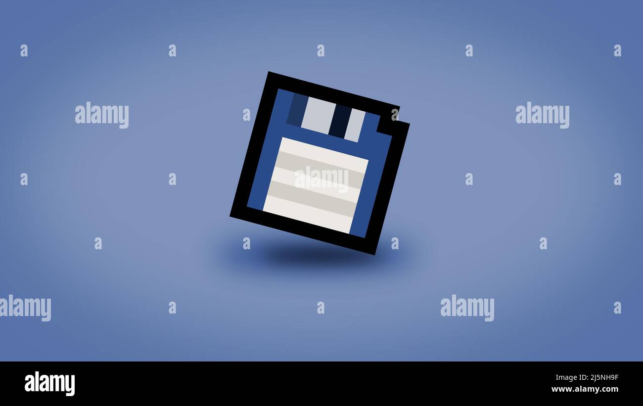 Floppy Disk 8-Bit Art at Julius Scudder blog