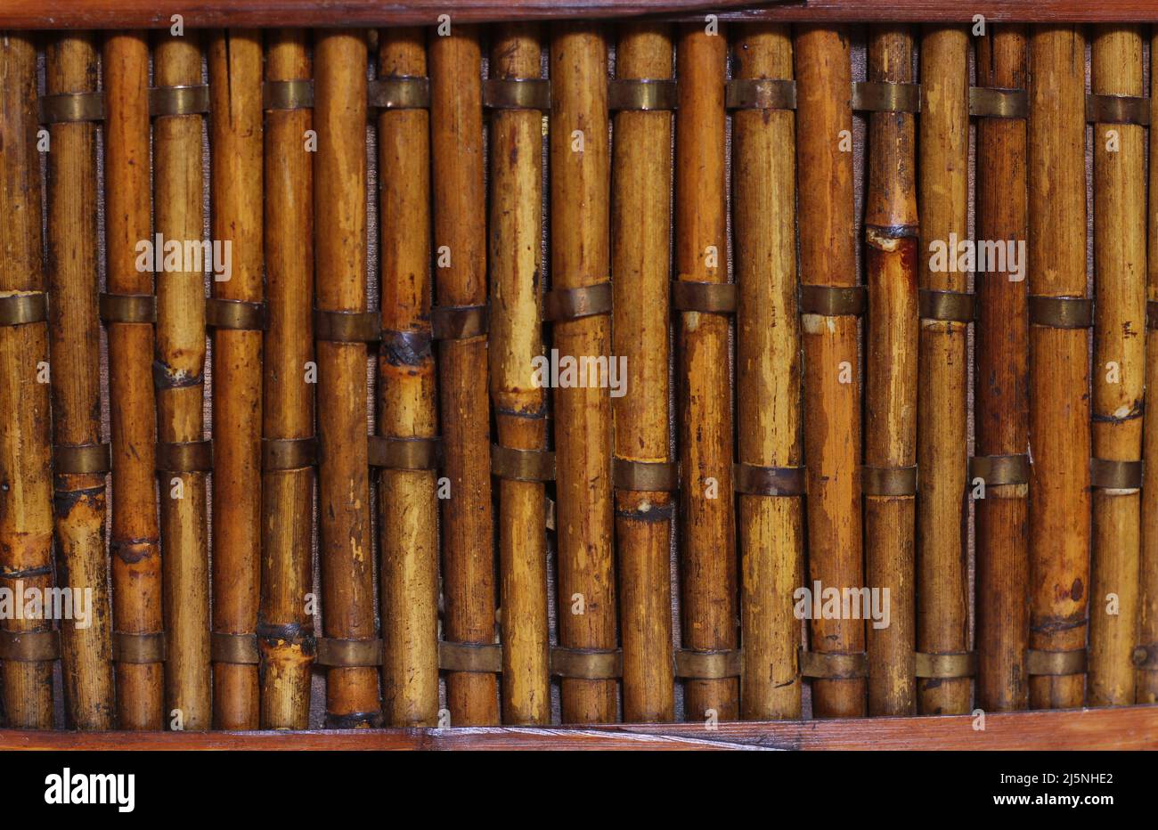 Bamboo Wall Panel Background Close up Retro Background Stock Photo - Alamy