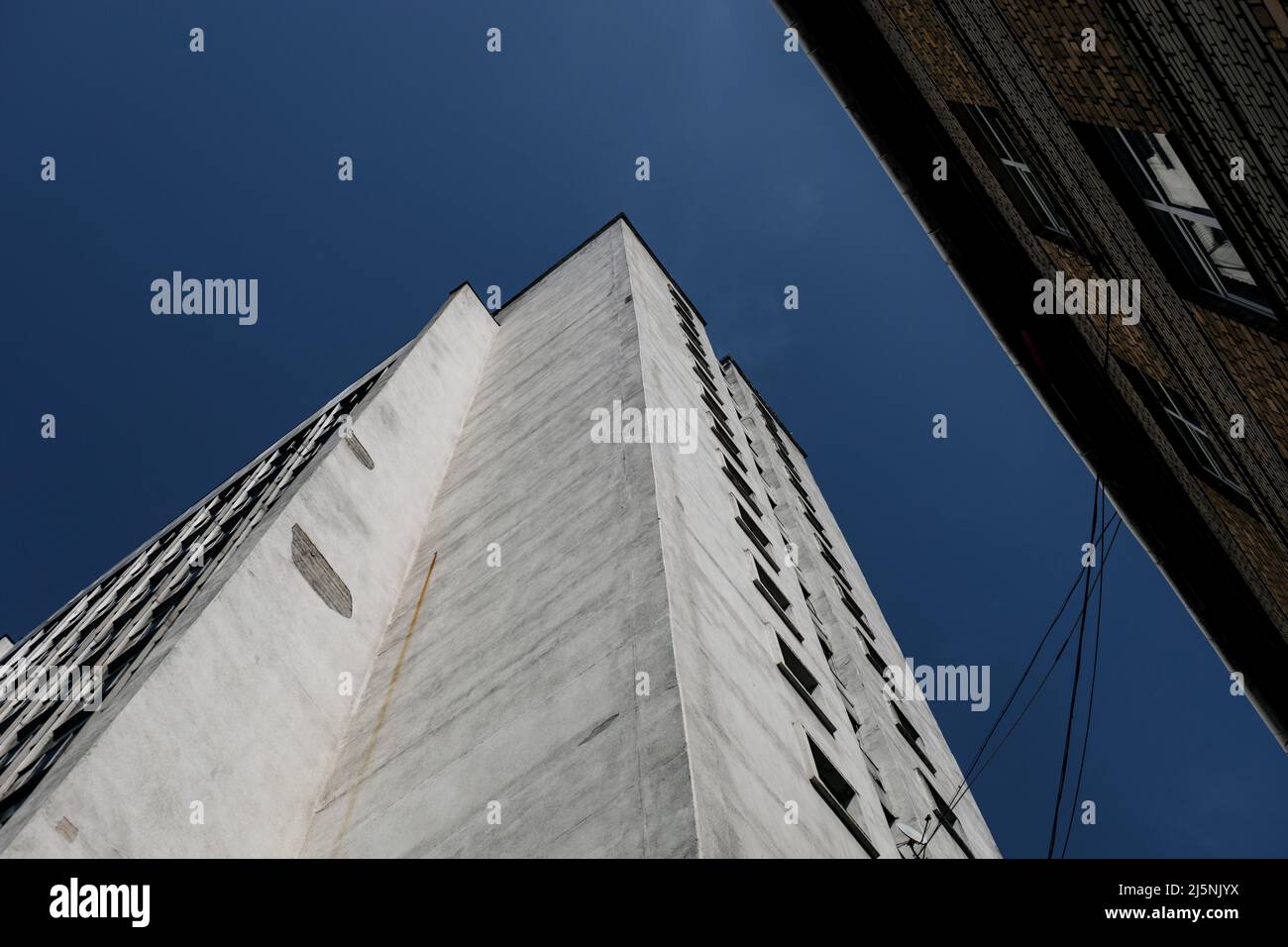 Brutalist Architecture. old concrete building Stock Photo - Alamy