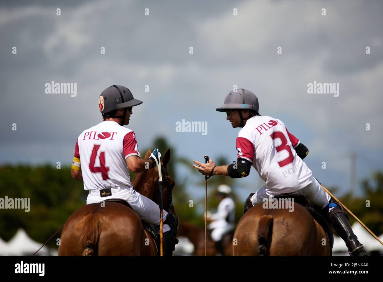 Wellington, United States. 24th Apr, 2022. 4 Facundo Pieres, 3 Matias ...