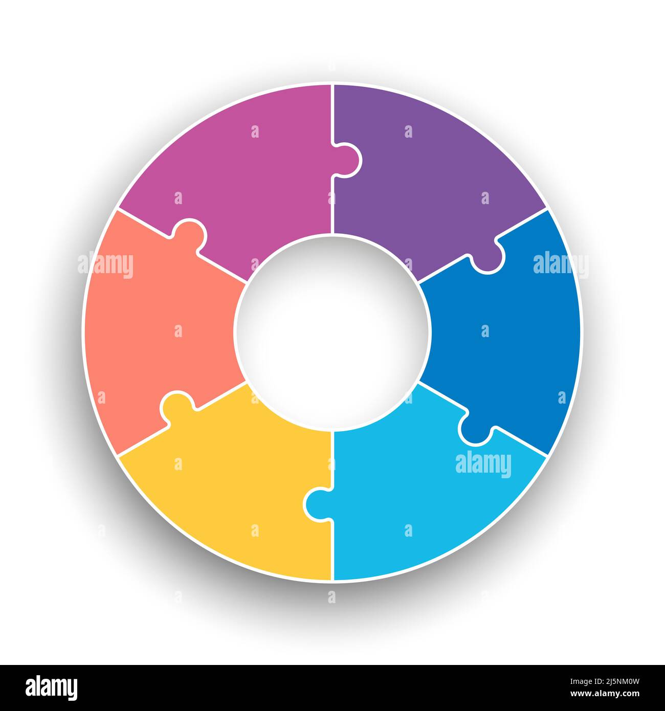 Six step modern infographic diagram Stock Vector Image & Art - Alamy