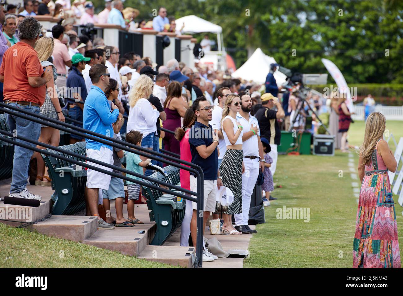 Pilot Polo vs La Elina Polo Team during U.S. Open Polo Championship ...
