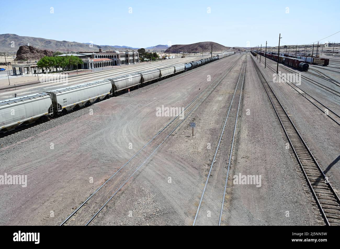Barstow Railway station in California Stock Photo - Alamy