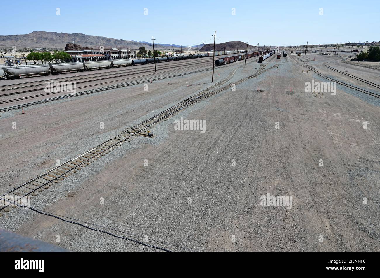 Barstow Railway station in California Stock Photo - Alamy