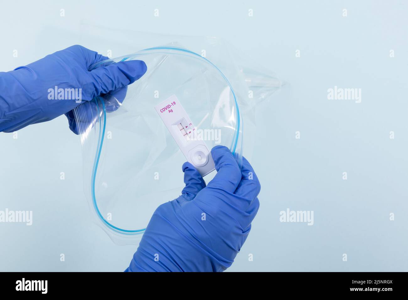 throwing away specimen collection kit items with positive result Stock ...