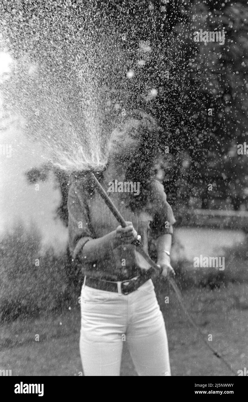 Marie Versini, French actress, at Tegernsee. [automated translation ...