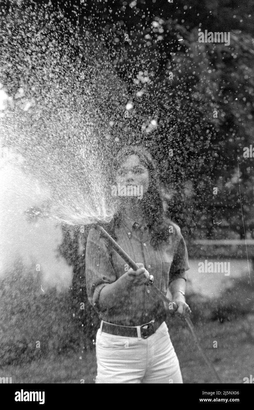 Marie Versini, French actress, at Tegernsee. [automated translation ...