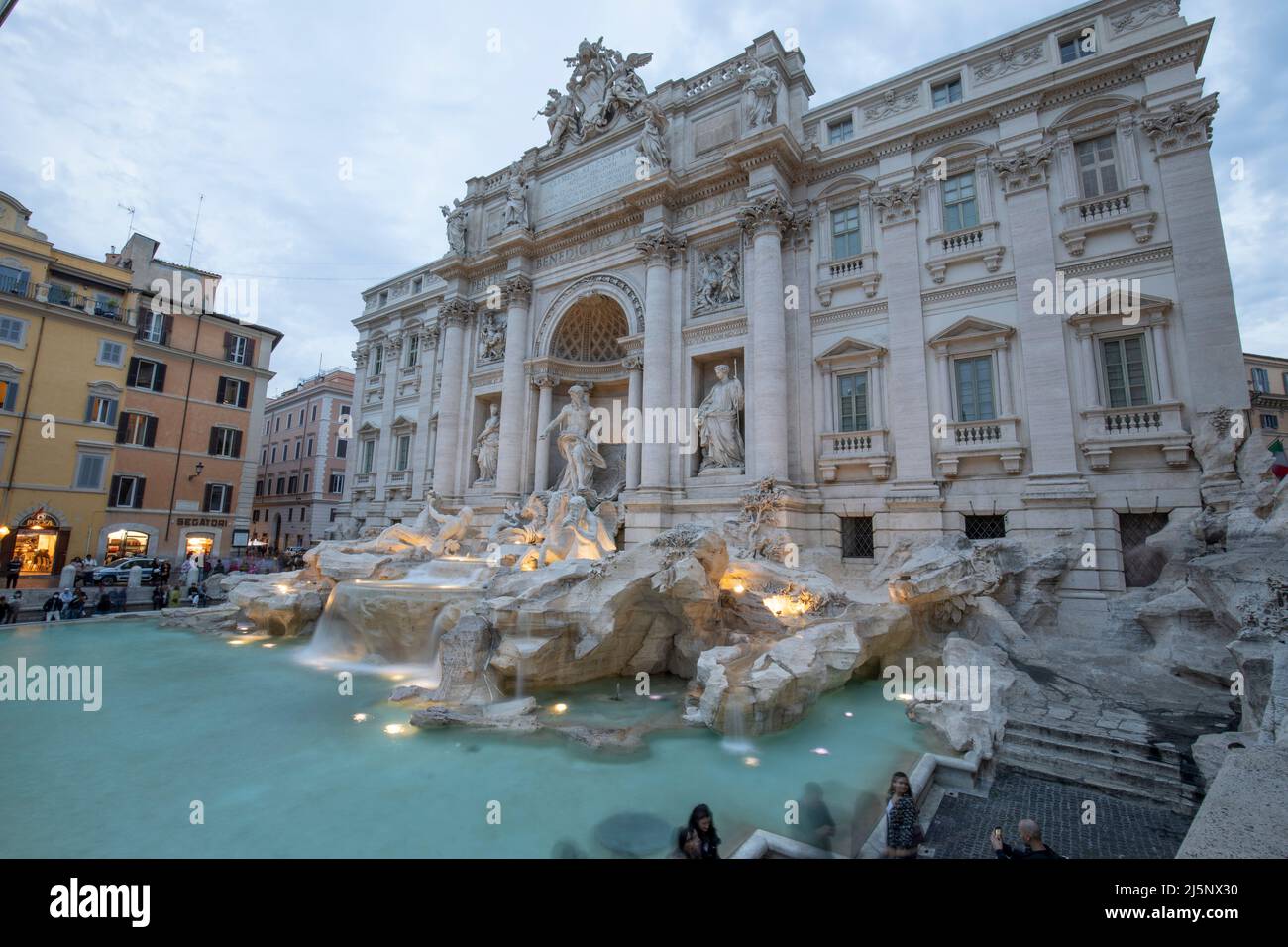 The beautiful fontana di trevi hi-res stock photography and images - Alamy