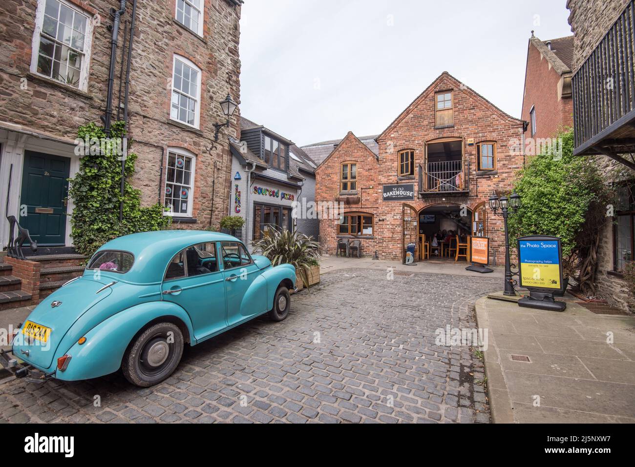 The Old Bakehouse, Quality Square, Ludlow, Shropshire Stock Photo - Alamy