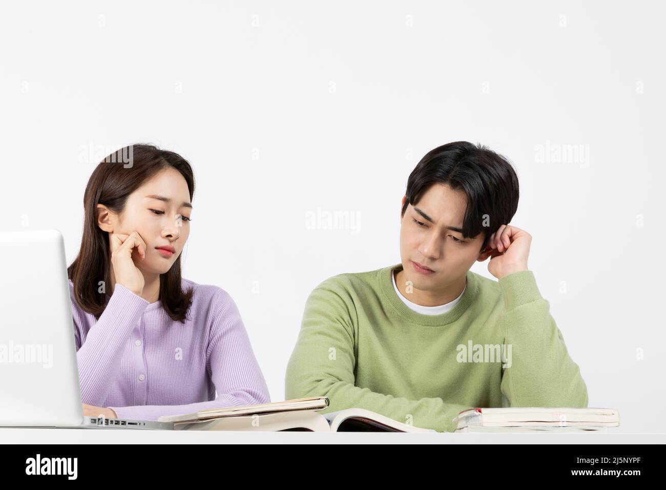 Two students interview hi-res stock photography and images - Alamy