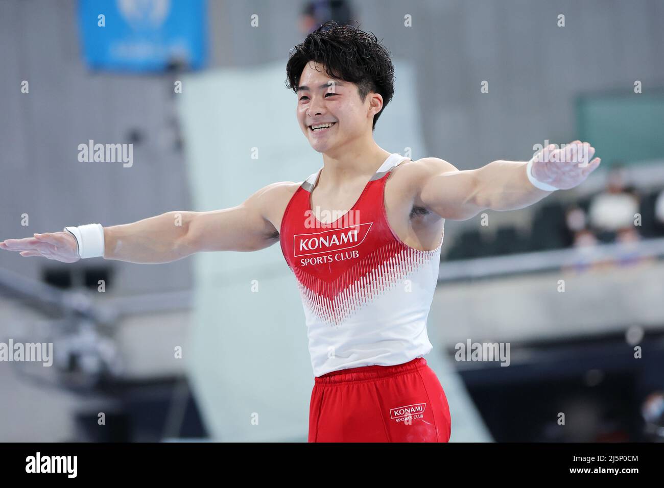 Tokyo, Japan. 24th Apr, 2022. Yuya Kamoto Artistic Gymnastics : The ...