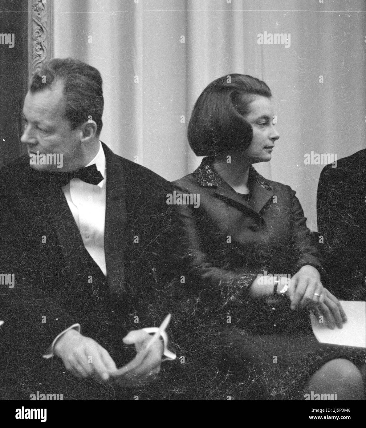 At the wedding of Princess Marie Cecile of Prussia to Duke Friedrich ...