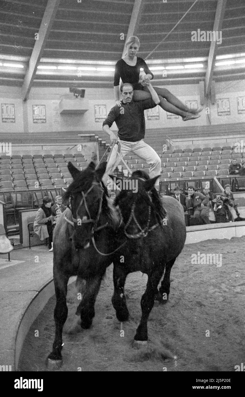 Rehearsal for The Golden Ten / Stars in the Ring at the Circus Crown ...