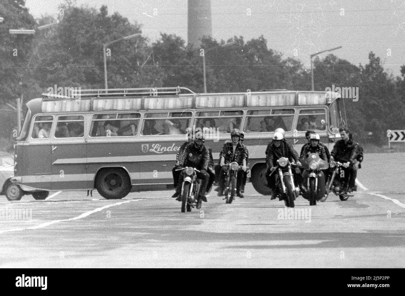 Members of the Red Devils, a youth gang in Nuremberg. The youngsters ...