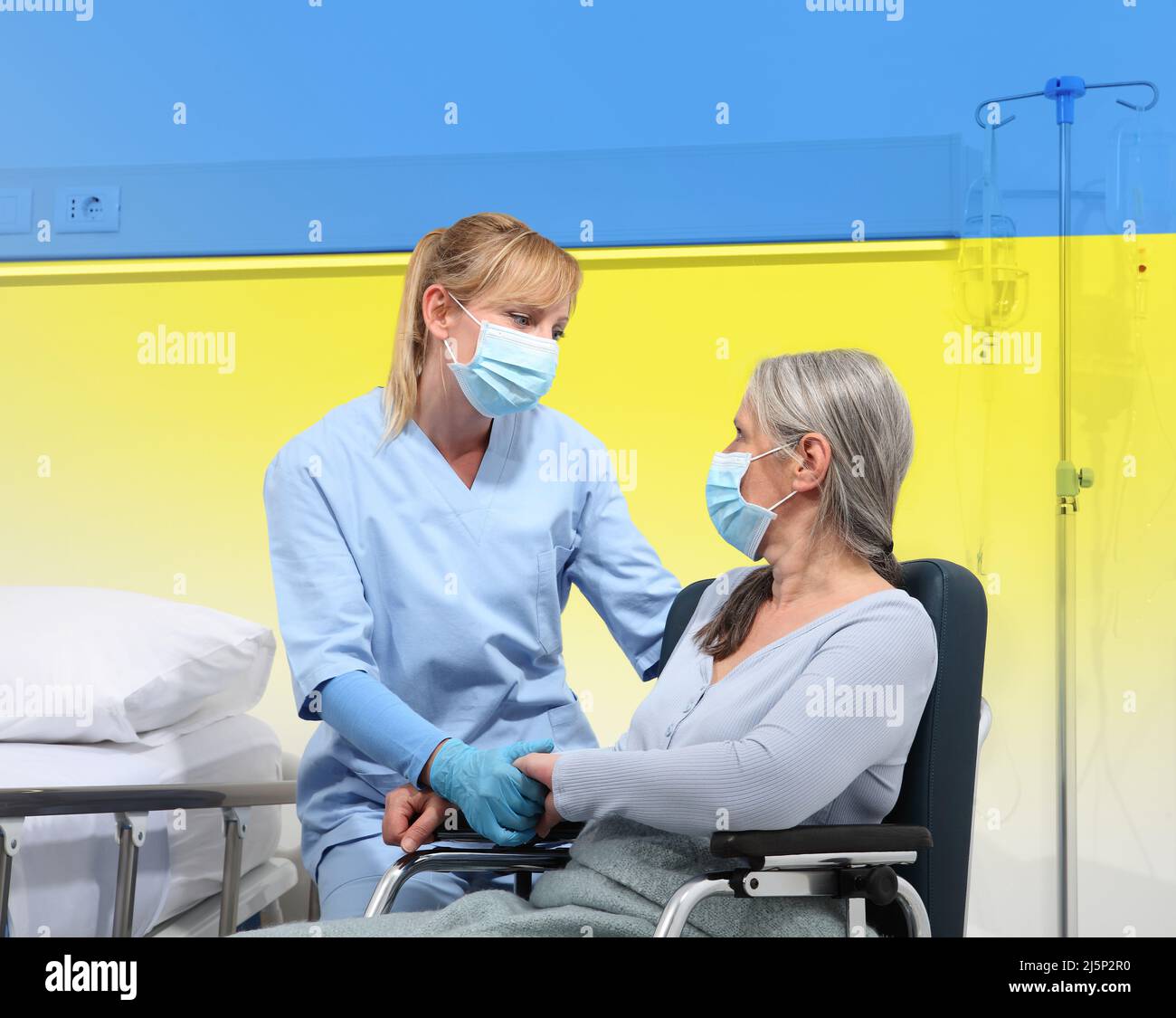 Humanitarian Aid, help for medical protection for Ukraine war. Doctor ...