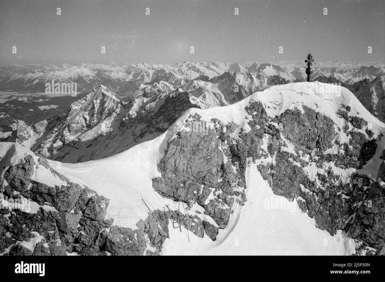 On February 21, 1965, the rope attendant Josef Rimmel supported on the ...