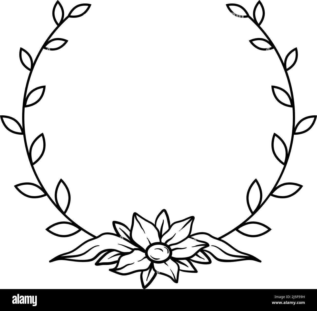 Floral Circular Design