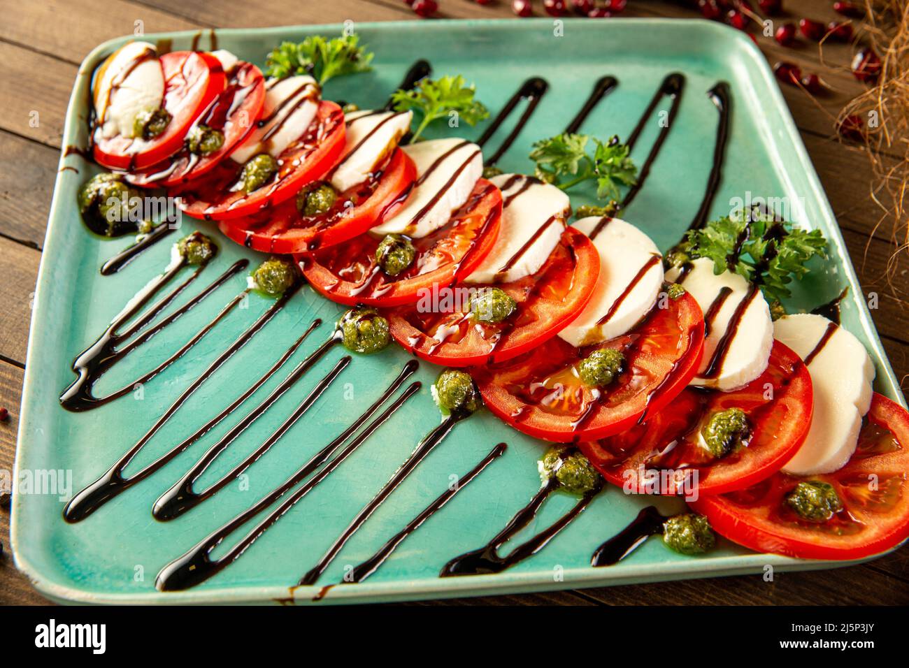 Caprese antipasti salad mozzarella hi-res stock photography and images ...