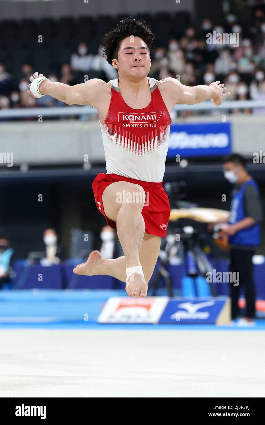 Tokyo, Japan. 24th Apr, 2022. Yuya Kamoto Artistic Gymnastics : The ...