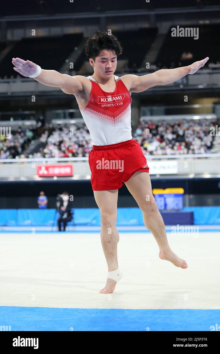 Tokyo, Japan. 24th Apr, 2022. Yuya Kamoto Artistic Gymnastics : The ...