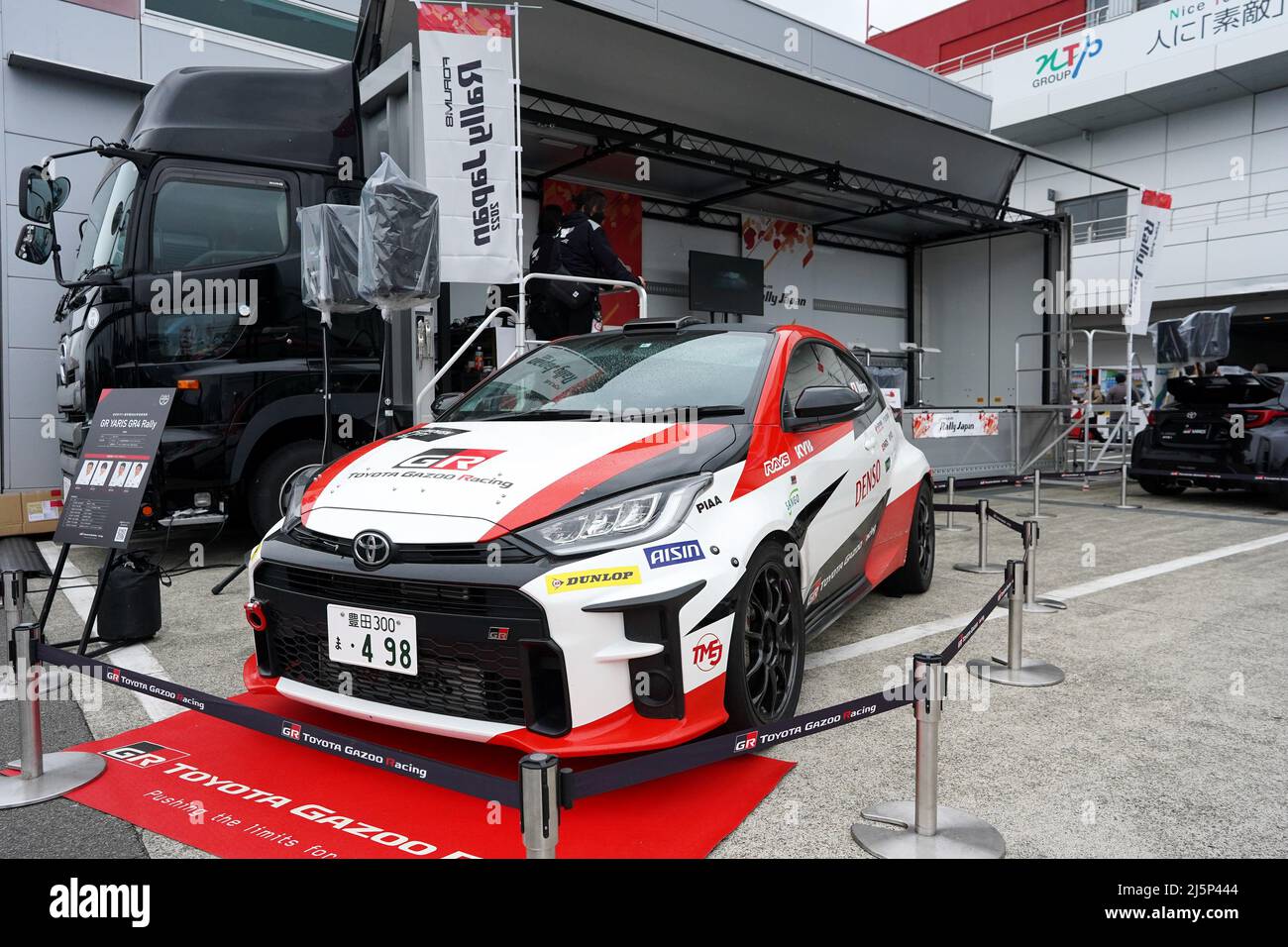GR YARIS GR4 Rally, APRIL 24, 2022, during the motor fan festa 2022, at ...