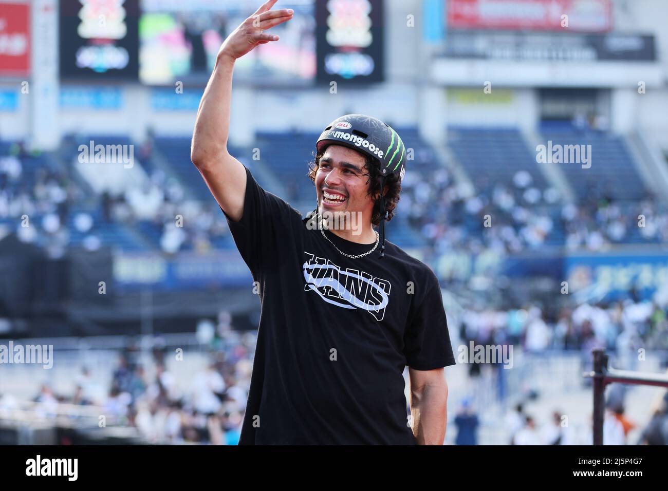 Kevin Peraza (MEX), APRIL 23, 2022 - Cycling : X Games Chiba 2022 BMX ...