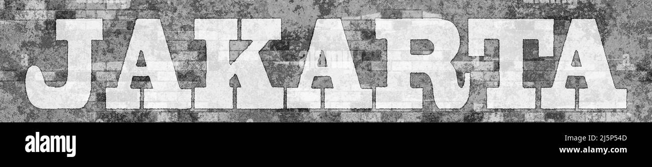 Jakarta city name hi-res stock photography and images - Alamy