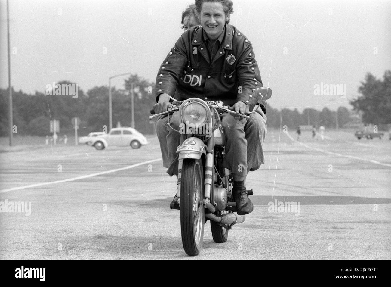 Members of the Red Devils, a youth gang in Nuremberg. The youngsters ...
