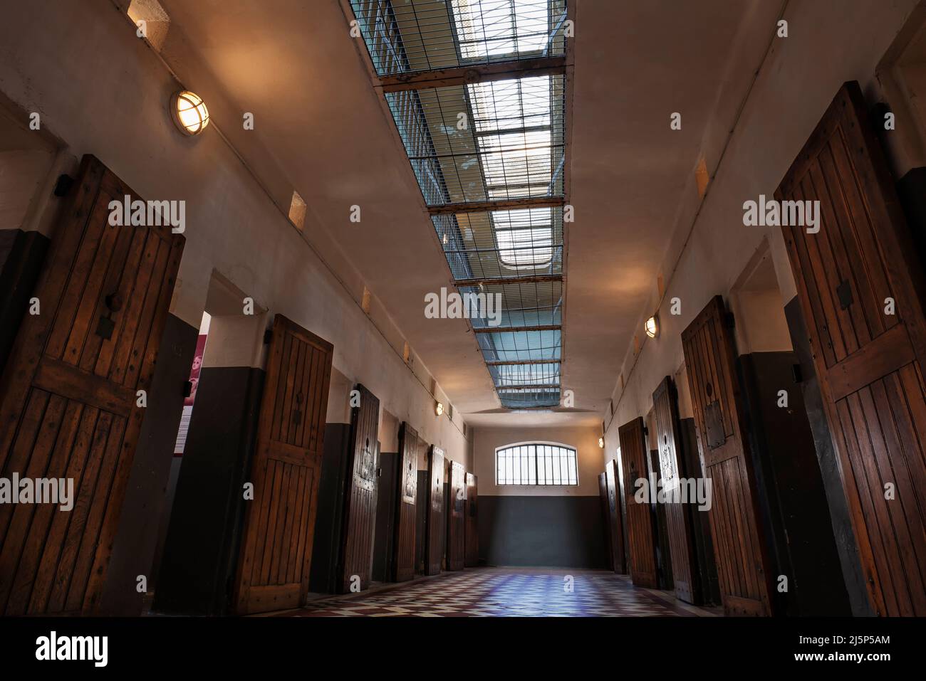 Montluc prison museum, Lyon Stock Photo - Alamy
