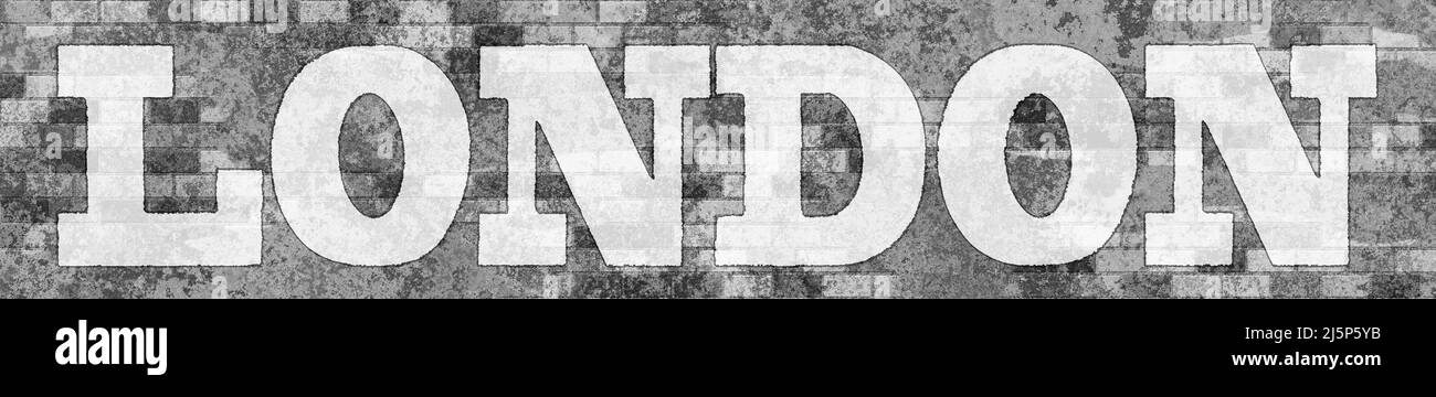 England city brick wall Black and White Stock Photos & Images - Alamy