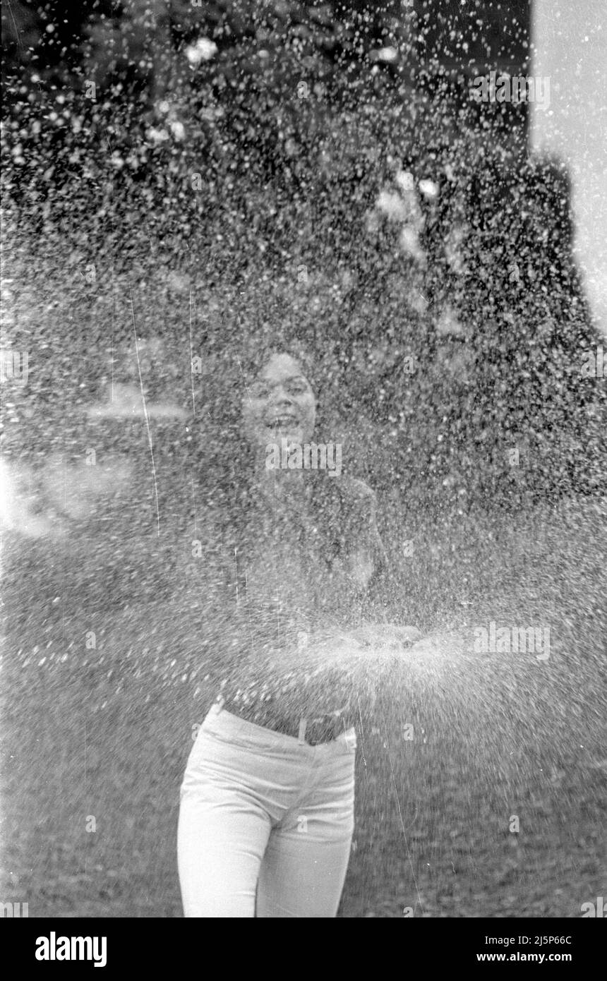 Marie Versini, French actress, at Tegernsee. [automated translation ...