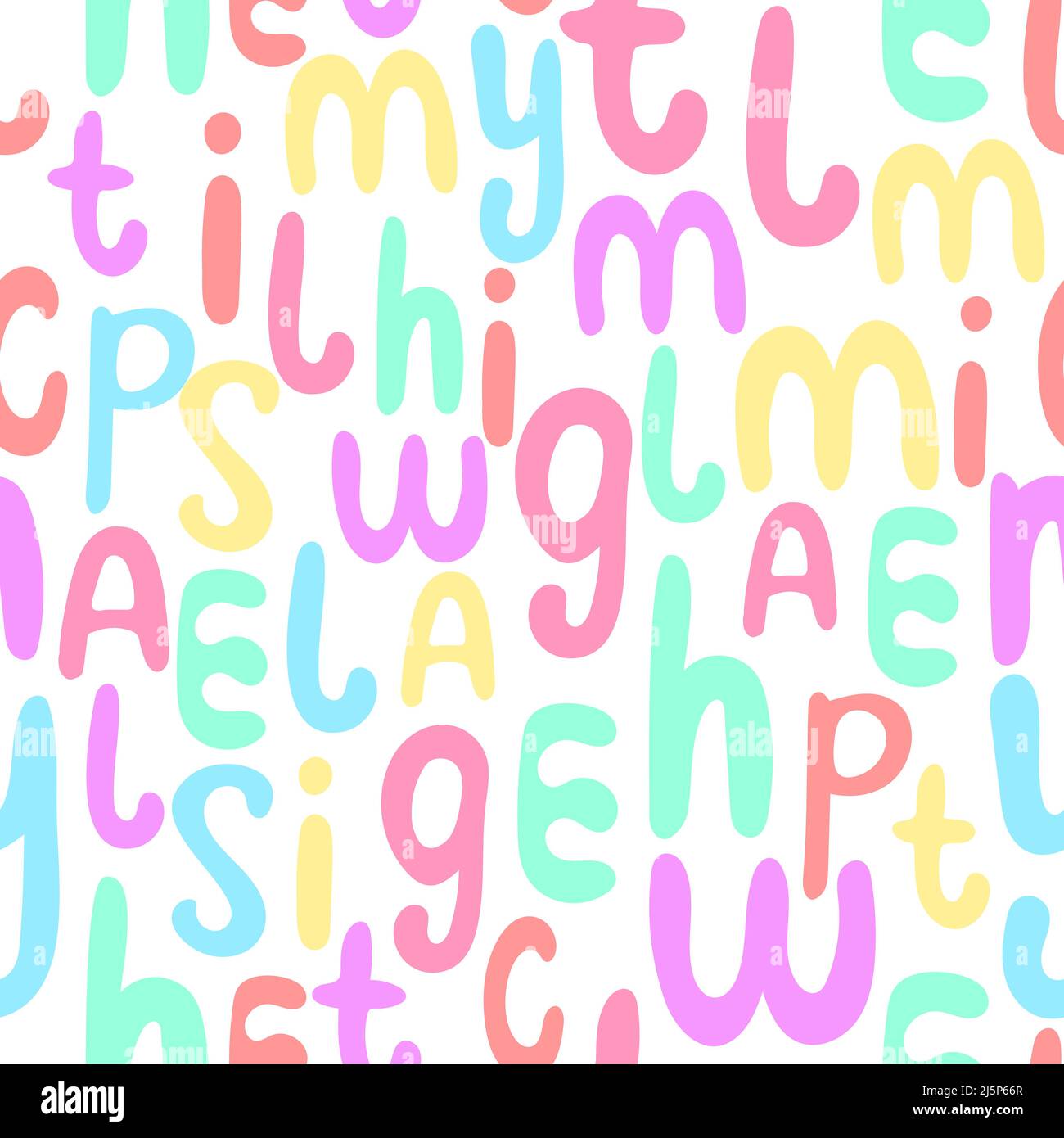 English alphabet seamless pattern Stock Vector Image & Art - Alamy