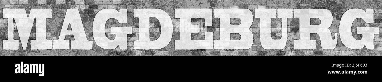 Graffiti bricks Black and White Stock Photos & Images - Alamy