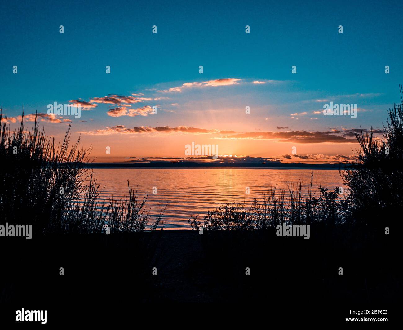 beautiful sunset in Australia Stock Photo - Alamy