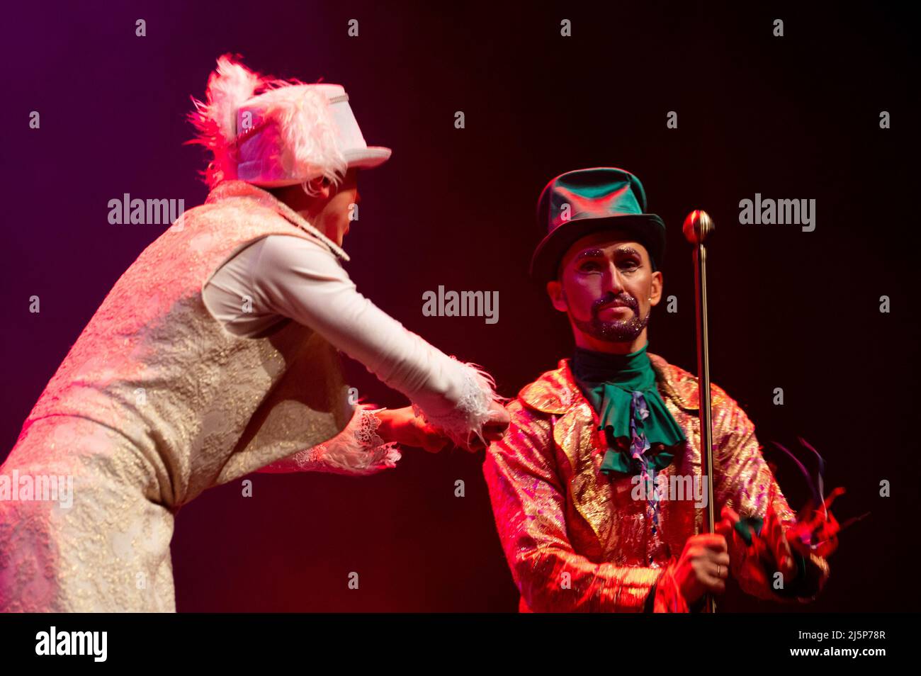 Alice white rabbit theatre hi-res stock photography and images - Alamy