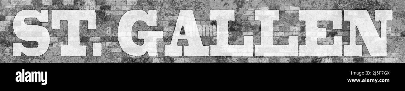 Artwork mural on wall Black and White Stock Photos & Images - Alamy