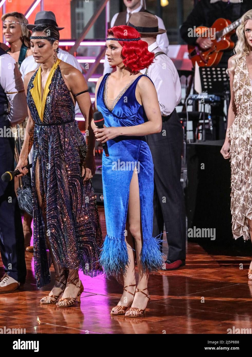 Dianne Buswell from Strictly Come Dancing seen performing on The One ...