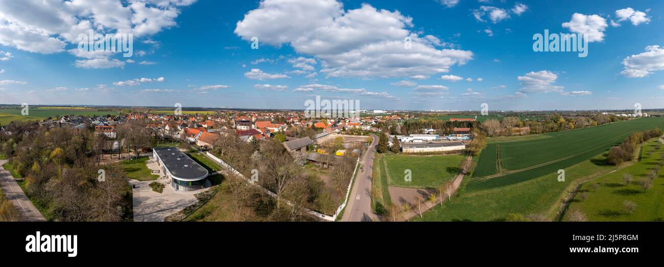 Ebendorf Landkreis Börde Luftbild Stock Photo - Alamy
