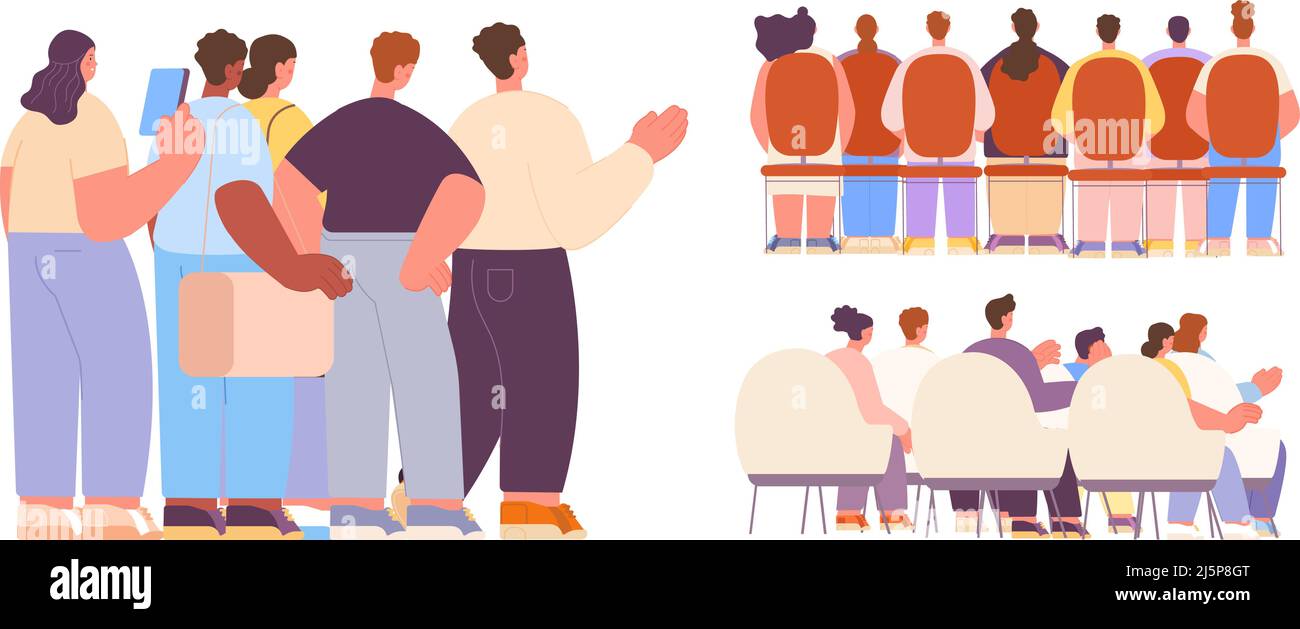 Auditorium view Stock Vector Images - Alamy