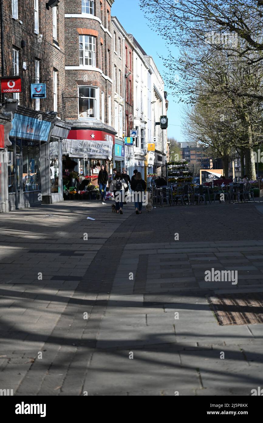 Parliament Street, York Stock Photo - Alamy