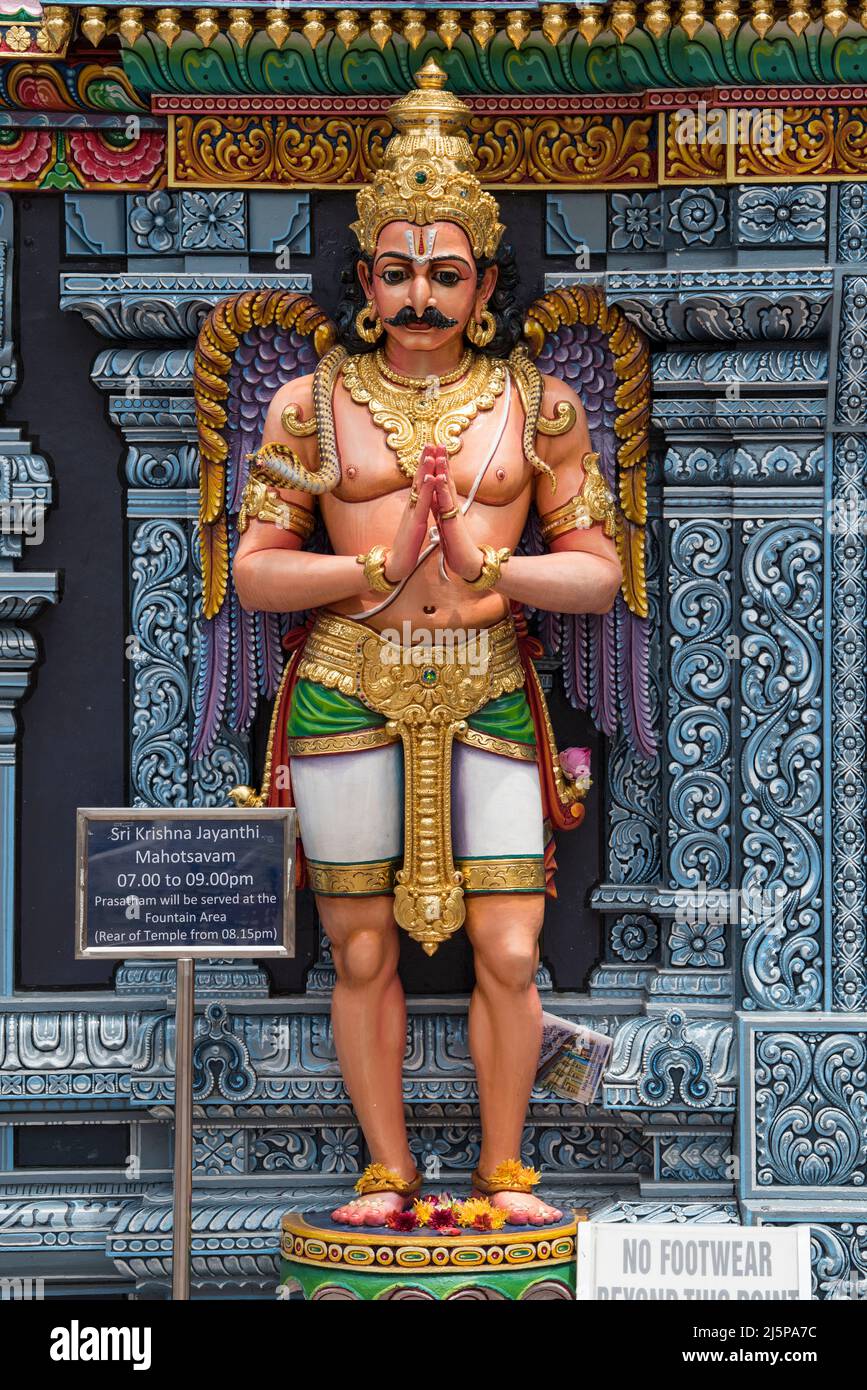 Singapore-September 08,2019: Sri Krishnan Temple is a Hindu temple in ...