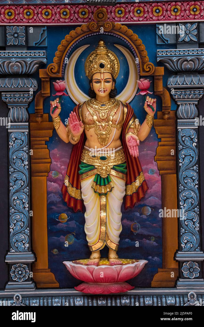 Singapore-September 08,2019: Sri Krishnan Temple is a Hindu temple in ...