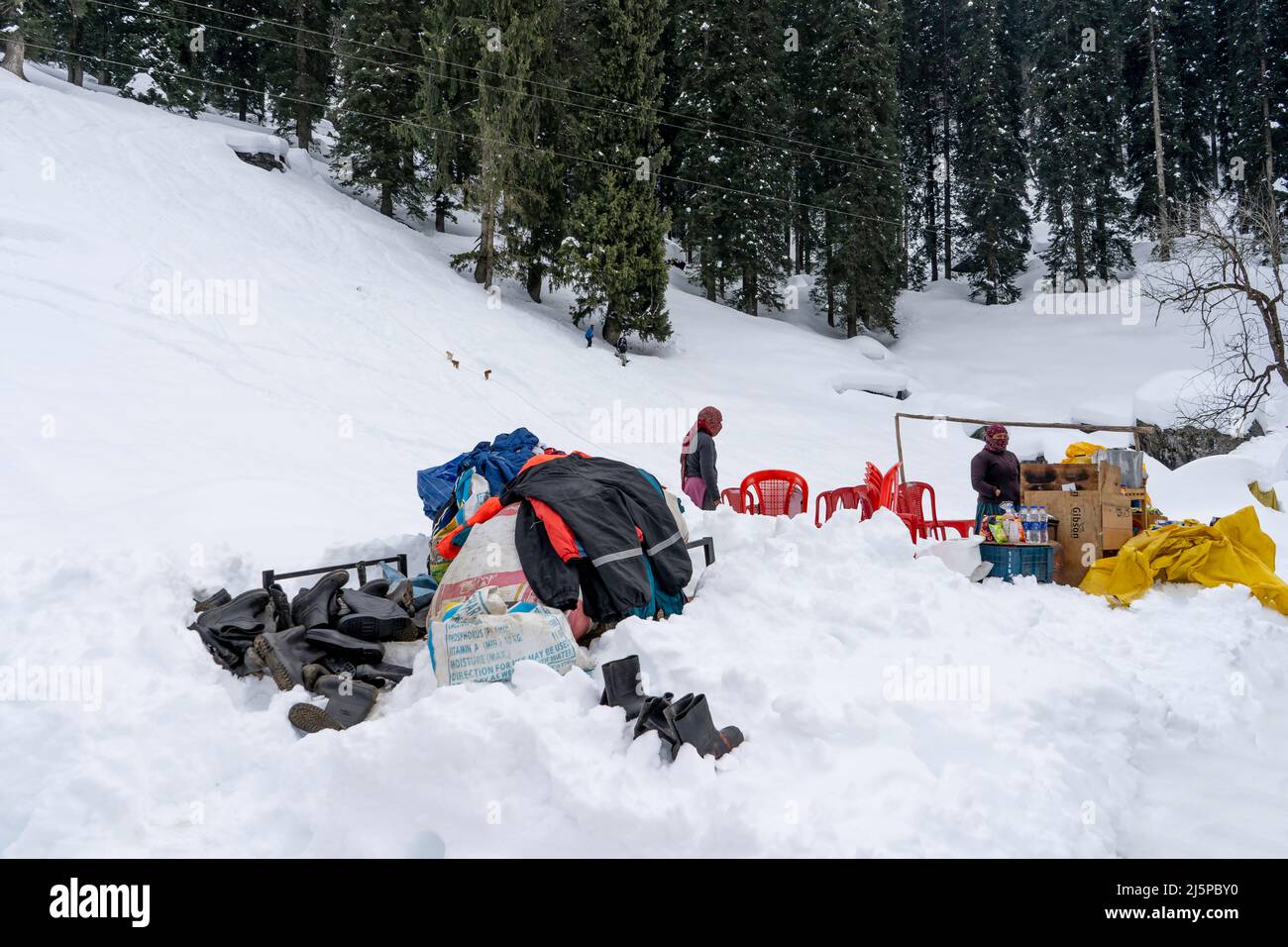 solang valley adventure manali himachal pradesh, india Stock Photo - Alamy