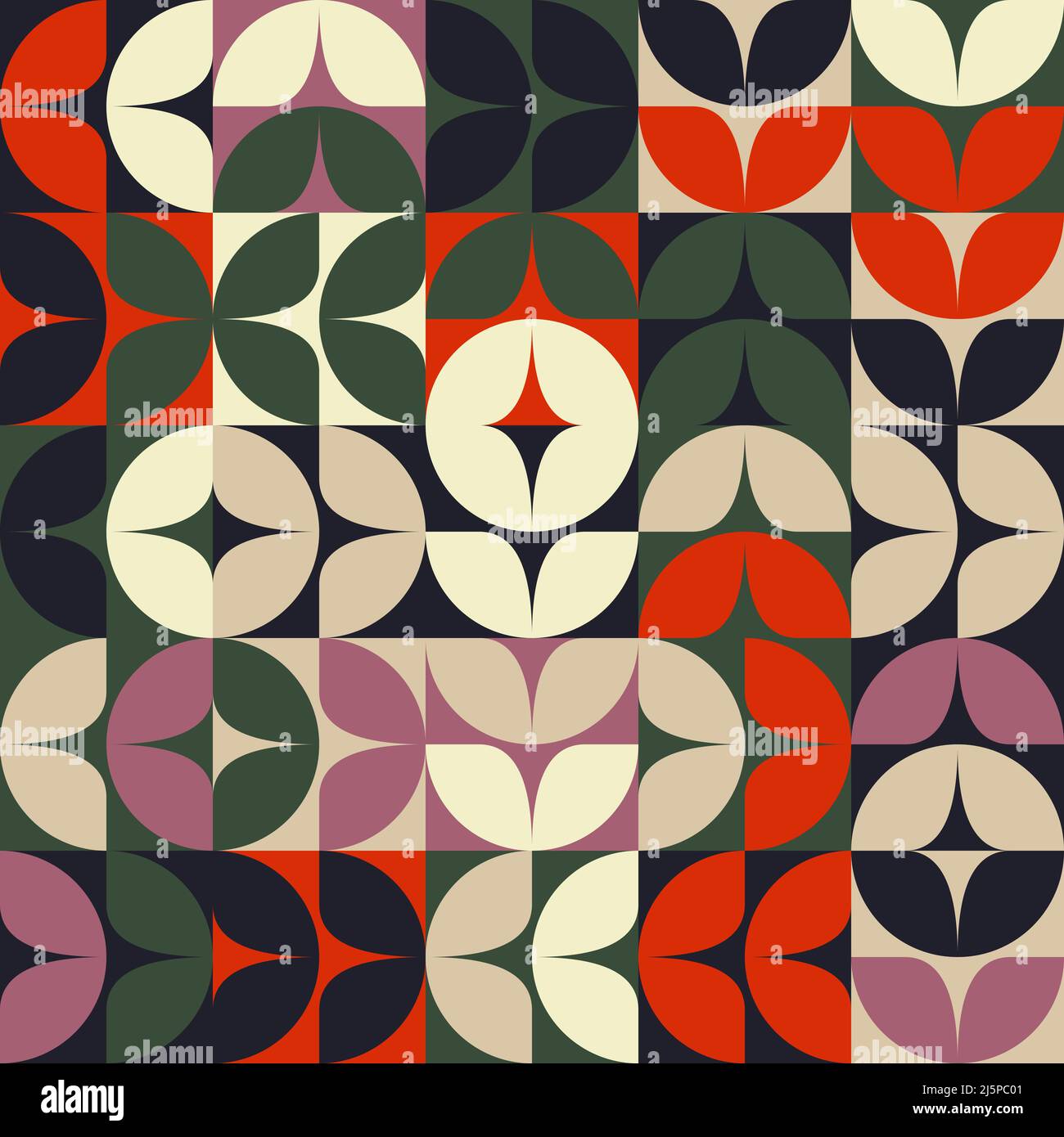 Mid Century Modern Graphic Design Elements