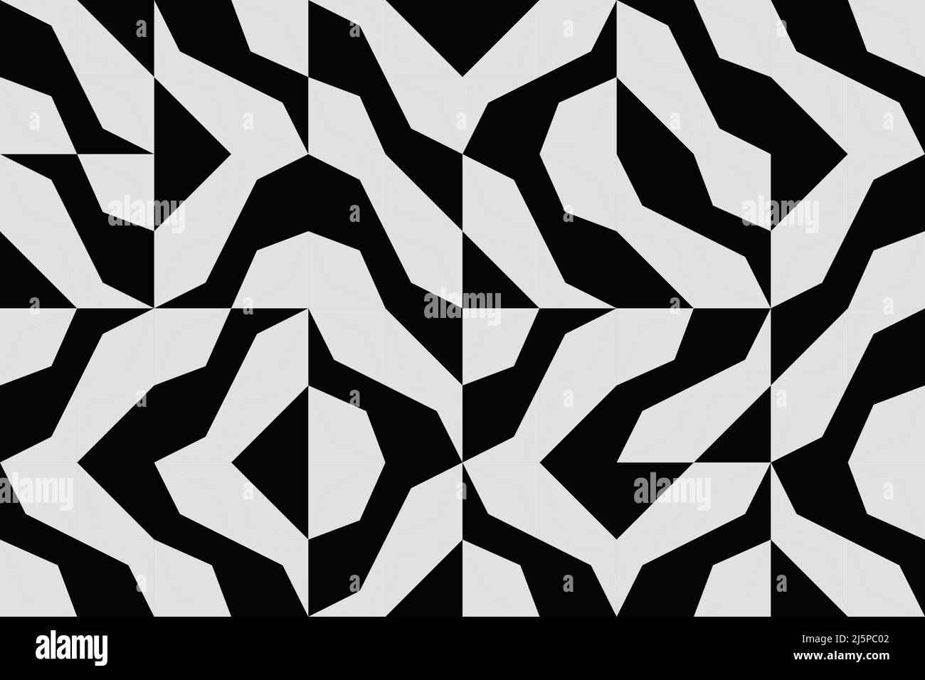 Modern abstract vector artwork made with various simple geometric forms ...