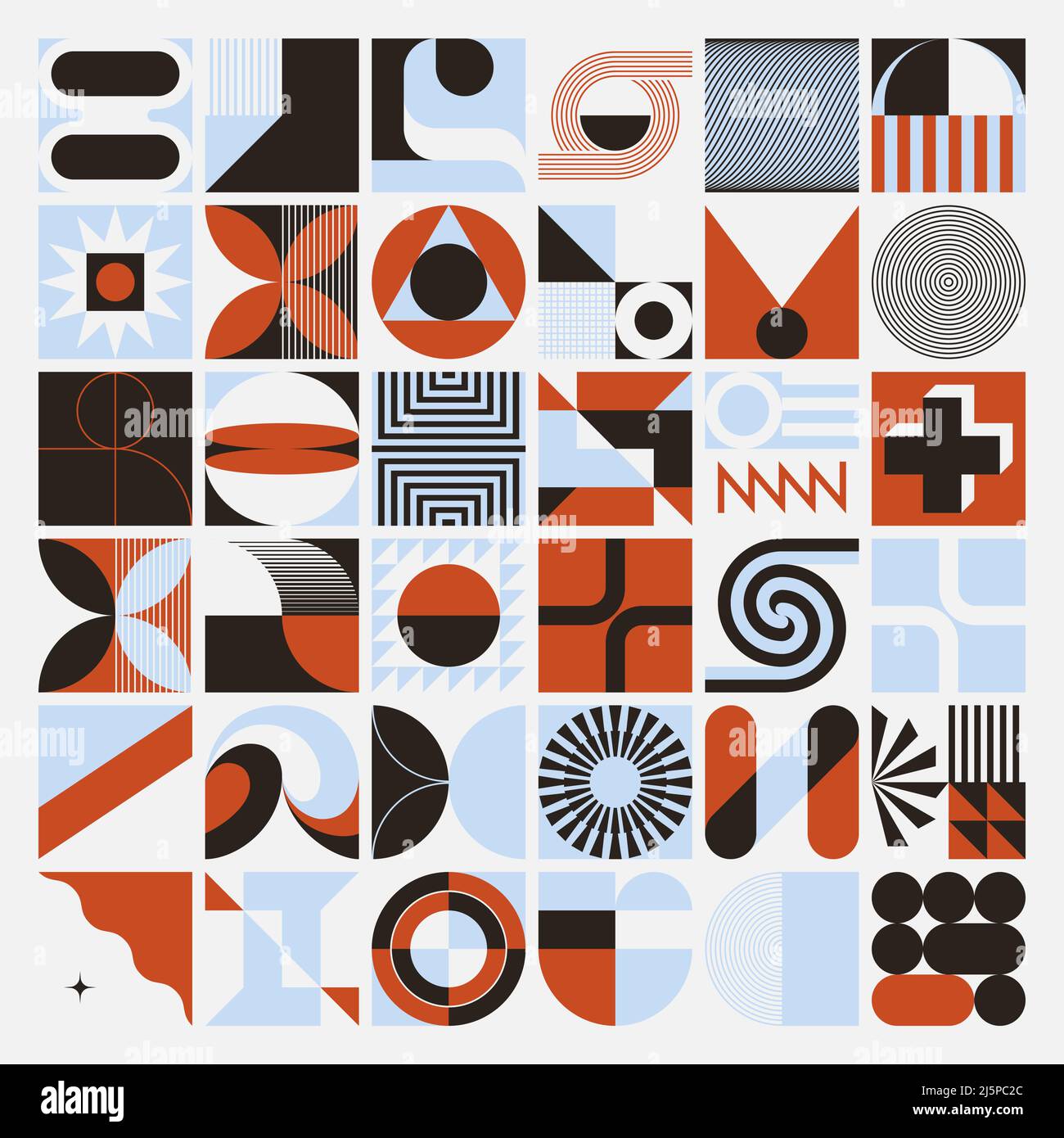 Simple Geometric Modern Art