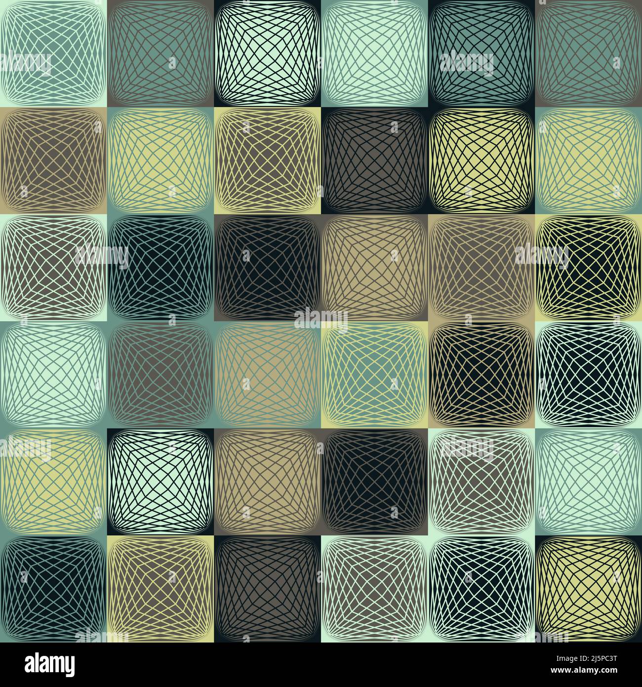 Seamless abstract vector pattern artwork made with repetitive geometry ...