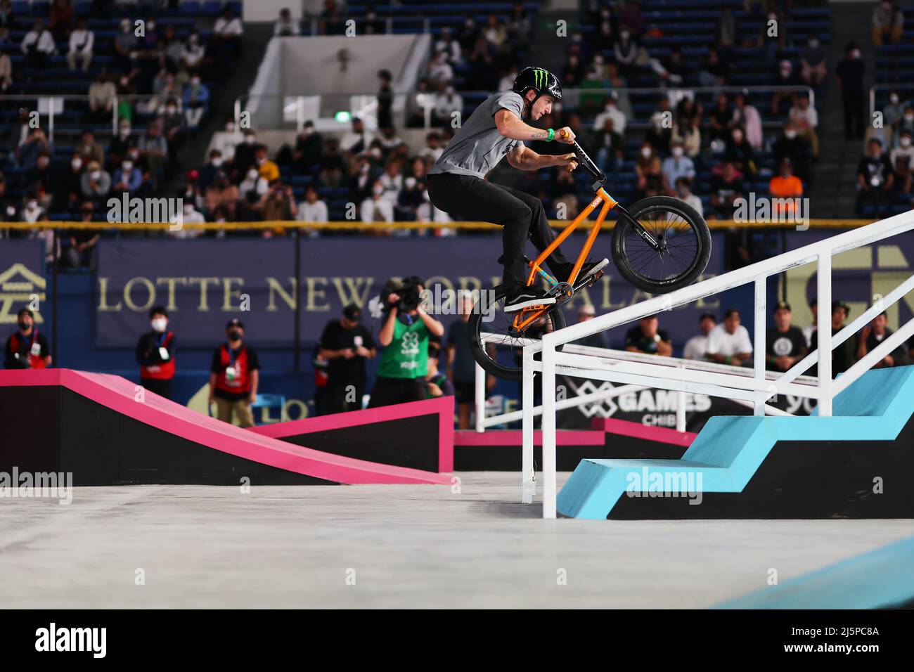 Alex Donnachie (GBR), APRIL 23, 2022 - Cycling : X Games Chiba 2022 BMX ...